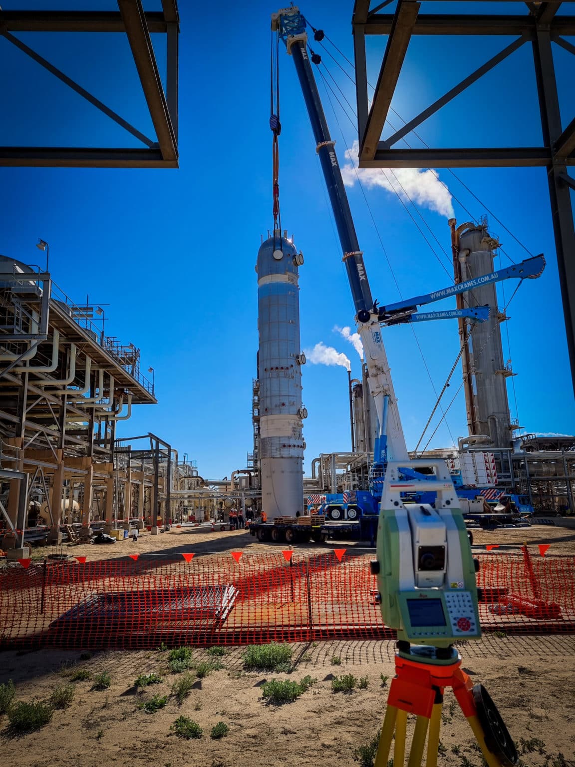 FYFE - Moomba Absorber Tower Installation